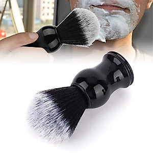 Shaving Brush, Barber Cleaning Hairbrush Neck Duster Brush with Wood Handle for Professional Salon and Home - 3 Types(#2)