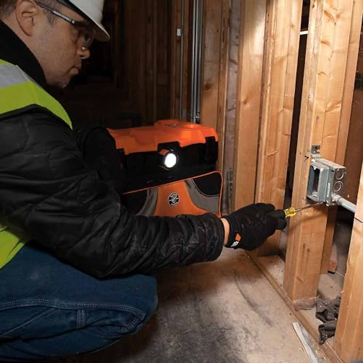 Klein Tools 55473RTB Rolling Tool Bag, Tradesman Pro Tool Master, 250lbs Load Rated