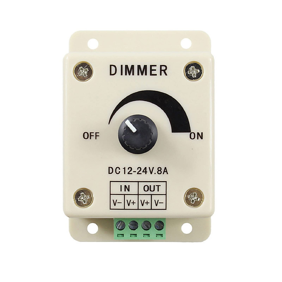 89 * 59 * 35mm DC 12V 24V LED Dimmer Switch LED Light Strip Dimmer Knob Adjust Brightness ON/Off Switch