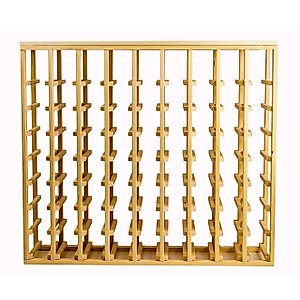 Creekside 72 Bottle Table Wine Rack (Pine) by Creekside - Exclusive 12 inch deep design conceals entire wine bottles. Hand-sanded to perfection!, Pine