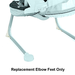 Replacement Parts for Fisher-Price Cradle 'n Swing - T4522 ~ Butterfly Model ~ Fits Other Models as Well ~ Replacement Elbow Feet