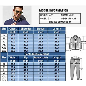 COOFANDY Sweatsuit For Men Long Sleeve Casual Athletic Tracksuits Zipper Exercise Jacket and Pants Sets White