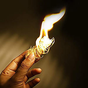 KINJOEK 72 Count Fire Grill Charcoal Starters, Eco Friendly Wood Wool Flame Fire Starters Great for Lighting Fires in BBQ, Chimney Starter, Stoves, Barbecue Grills, Kamados Primo Smokers, Natural