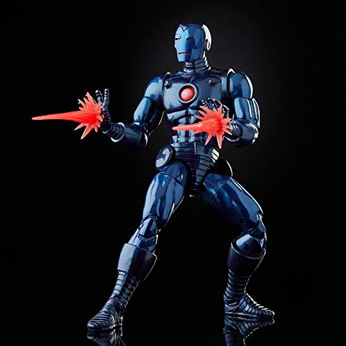 Marvel Hasbro Legends Series 6-inch Stealth Iron Man Action Figure Toy, Includes 5 Accessories and 1 Build-A-Figure Part, Premium Design and Articulation