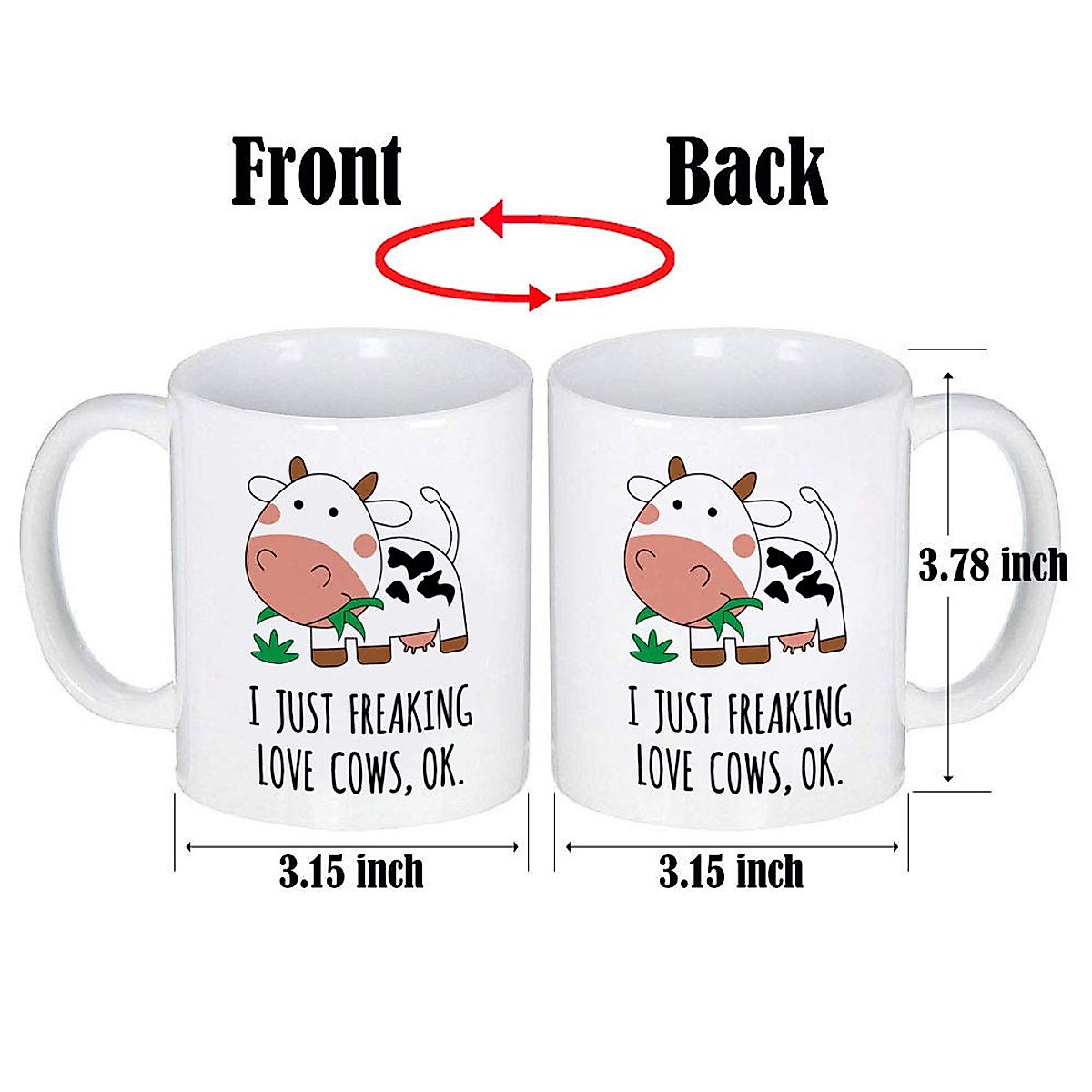 LOZACHE Dog Mom Gifts for Women, 11oz Best Dog Mom Ever Coffee Mug Cup Dog Lovers Gift For Mom, Fur Mama, Wife, Mother, Sister, Aunt, Her, or Friends (Dog)