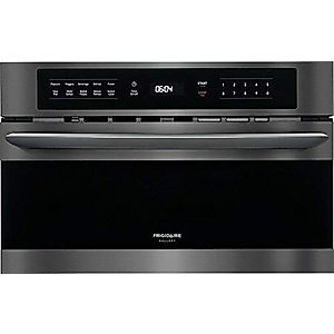 Frigidaire FGMO3067UD 30" Gallery Series Built-in Microwave with 1.6 cu. ft. Capacity Drop Down Door Interior LED Lights and Sensor Cooking in Black Stainless Steel