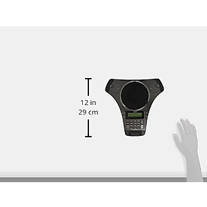 VTech VCS702 ErisStation DECT 6.0 Conference Phone with Two Wireless Mics using Orbitlink Wireless Technology