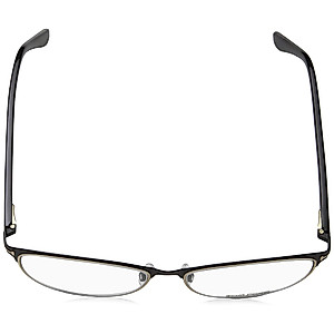Tom Ford Oval Eyeglasses TF5420 005 Matte/Shiny Black/Gold 54mm FT5420