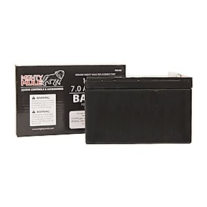 Mighty Mule 12-Volt Battery for Mighty Mule Automatic Gate Openers (FM150) , Black