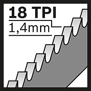 Bosch Professional 10 Pieces Reciprocating Saw Blade S 922 EHM Endurance for Stainless Steel (for Stainless Steel, 150 x 19 x 1 mm, Accessories for reciprocating saws)