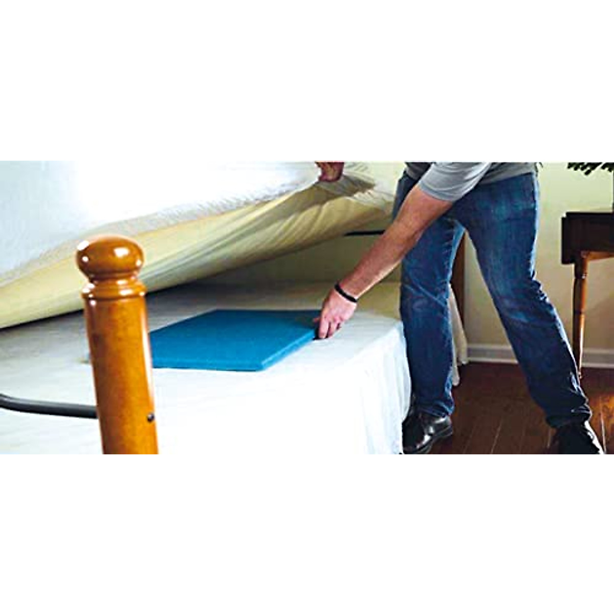 SagsAway Under Mattress 2 Piece Support Kit to Fix Saggy Beds. Firm Foam Sheets Can Be Layered to Repair Any Sagging Twin, Full, Queen or King Innerspring Or Latex Bed Or Bunk Up to 14in Thick