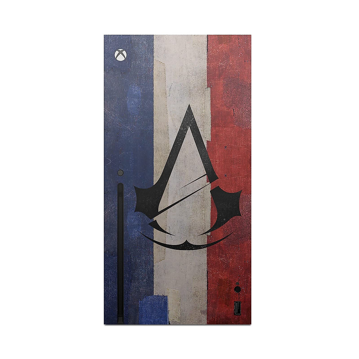 Head Case Designs Officially Licensed Assassin's Creed Flag of France Unity Key Art Matte Vinyl Sticker Gaming Skin Decal Cover Compatible with Xbox Series X Console and Controller Bundle