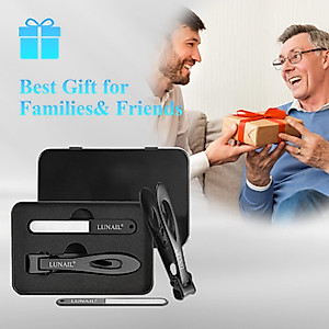 16mm Wide Jaw Opening Nail Clipper for Thick Nails and Ingrown Toenails, Nails Clipper for Men and Women, Seniors and Adults.