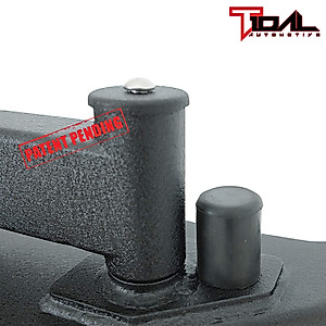 Tidal Rear Bumper with Tire Carrier & Hitch Receiver for 18-20 JL Wrangler