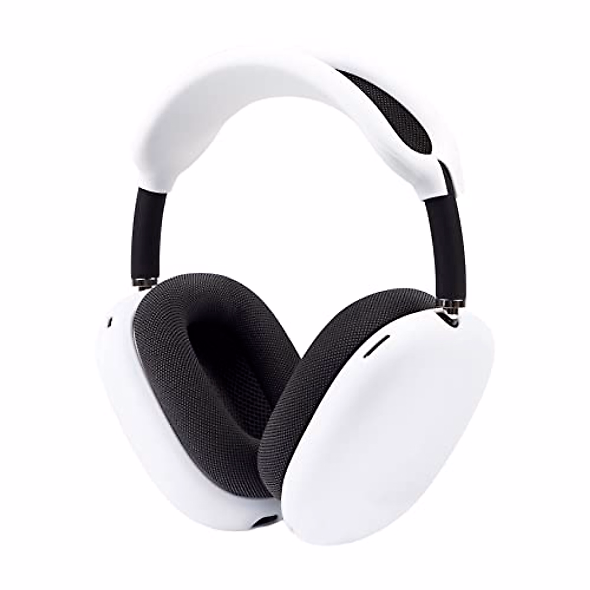 AIDERLOT Silicone Case Cover for AirPods Max,Anti-Scratch Ear Cups Cover and Headband Cover for AirPods Max,Airpods Max Headphone Silicone Ear Cups(White)