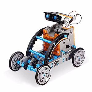 12 in 1 STEM Solar STEM Robot Kit, Educational Toy, Assembled Solar Robot Kit