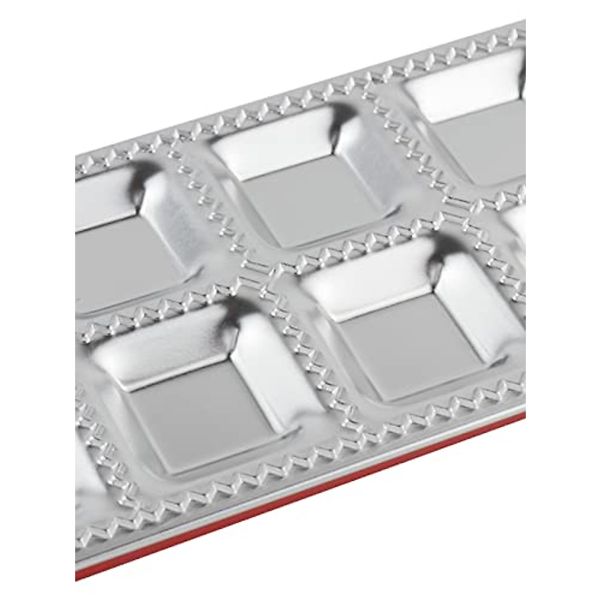 Ravioli Maker & Ravioli molds Tool-12 Hole Round Mold Italian Pasta Italian Tray Kit With Rolling Pin (Square)1