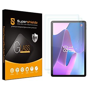 Supershieldz (2 Pack) Designed for Lenovo Tab P11 Gen 2 (11.5 inch) Screen Protector, (Tempered Glass) Anti Scratch, Bubble Free