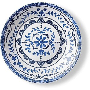 Corelle Vitrelle 6-Piece Appetizer Plates Set, Triple Layer Glass and Chip Resistant, 6-3/4-Inch Lightweight Round Plates, Portofino