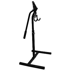 Extreme Max 5001.5037 PRO Series Snowmobile Lever Lift Stand - 33" Max Height Fits Most Snowmobiles & 5001.5028 Heavy-Duty Snowmobile/ATV Tow Strap