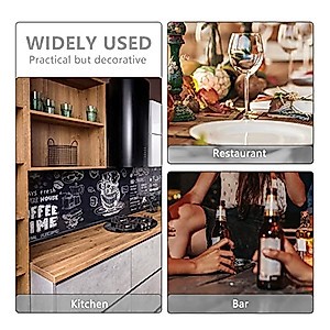 Hemoton 3Pcs Wine Tasting Spittoons Wine Spittoons Wine Dump Buckets Champagne Bucket Spit Wine Barrels Cold Wine Barrels Ice Bucket (Black)