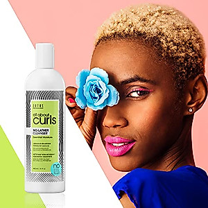 All About Curls No-Lather Cleanser Shampoo & Daily Cream Conditioner | Essential Moisture | Gentle Cleansing | Suds-Free | All Curly Hair Types