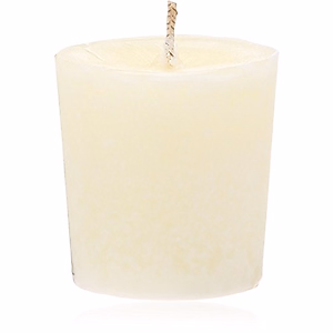 Aroma Naturals Votive Candles with Orange Clove and Cinnamon Essential Oil White Scented, Peace Pearl, 5.5x3.75x2 Inch (Pack of 6)