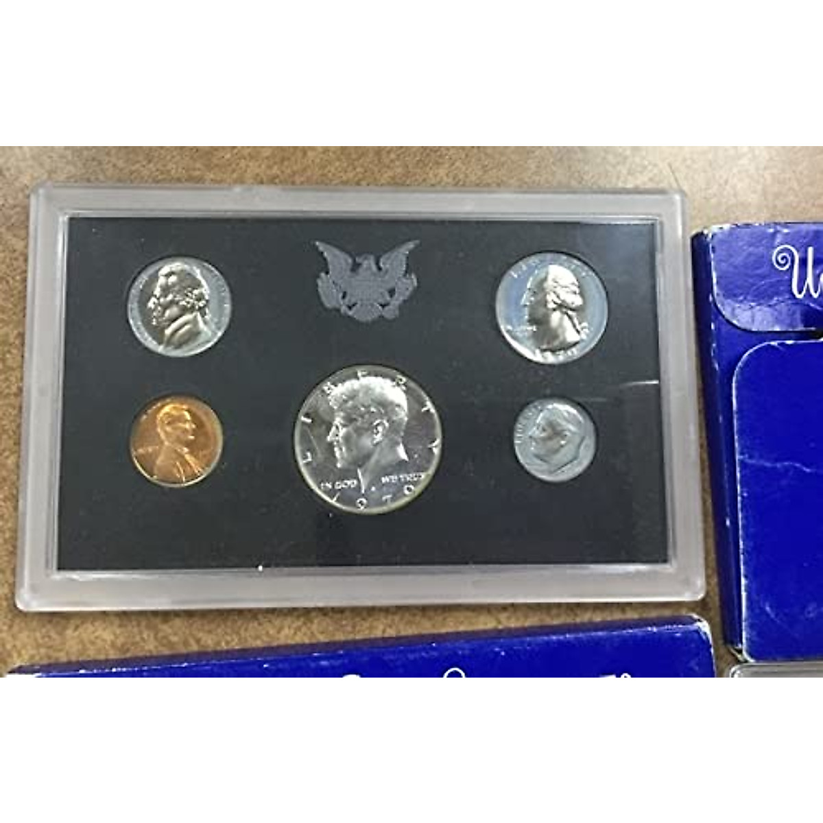 1970 S Mint Proof Set, boxes have creases or scuffs Collection US Mint Uncirculated