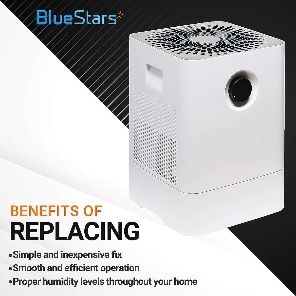 BlueStars B2015-S85 B2017-S85 4040 Humidifier Solenoid Valve Replacement part by BlueStars - Exact Fit for Aprilaire Humidifiers 24V 2.3W 60Hz Models 220 224 400 400M 440 500 600 600M 700