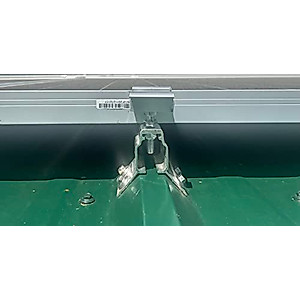Metal Roof Aluminum Mounting Bracket Kit for Solar Panels (PBR 24)