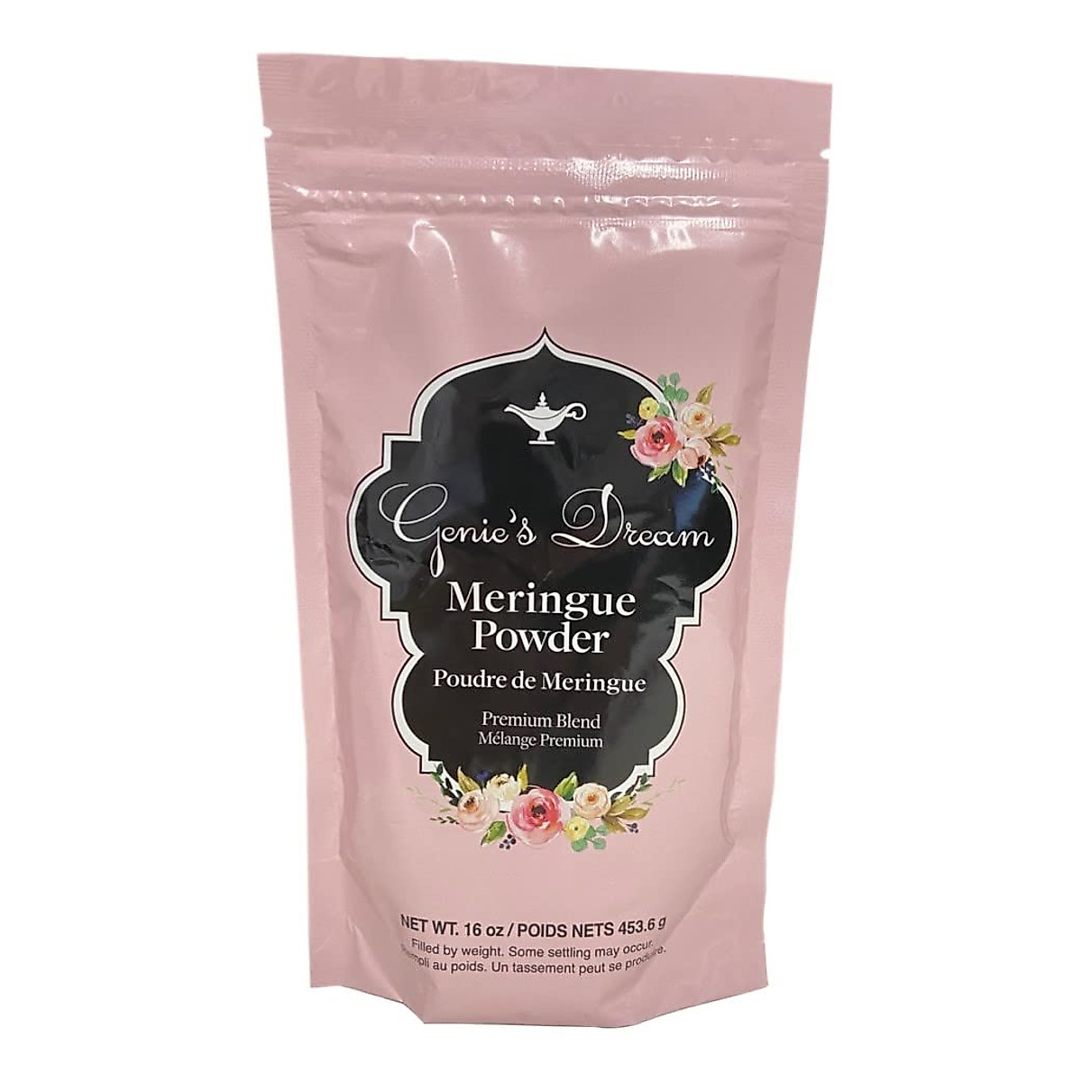 Genie's Dream Premium Meringue Powder, 16oz (1lb) pouch