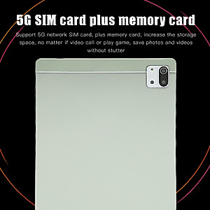 ASHATA Android Tablet 10 Inch, Octa Core, 4GB RAM 64GB ROM, 2.4G 5G Dual Band WiFi Tablet Computer, 5MP 8MP Dual Camera, 5000mAh Battery, GPS BT Glonass, Gravity Sensing (US)