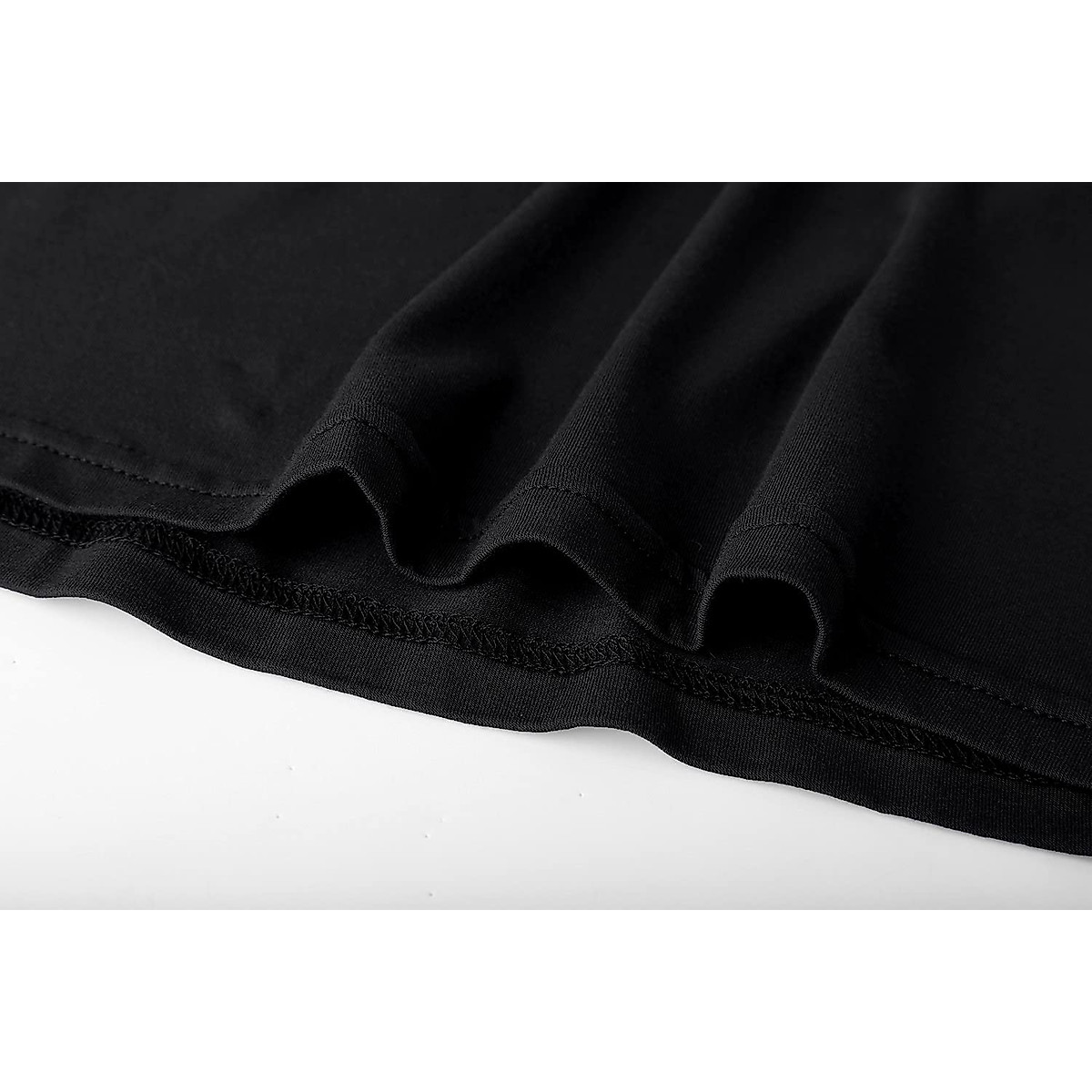 Long Sleeve Crop Tops for Women Workout Basic Clothes for Teen Ladies Fitted Slim Scoop Neck Cute Yoga Shirts (Black, X-Small)