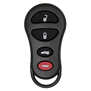 Keyless2Go Replacement for New Shell Case Button Pad for Remote Key Fob GQ43VT17T GQ43VT9T GQ43VT13T - Shell ONLY