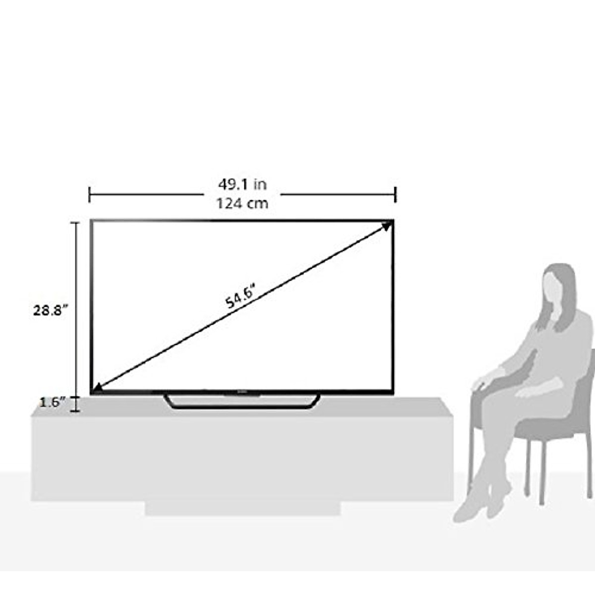 Sony XBR55X810C 55-Inch 4K Ultra HD Smart LED TV (2015 Model)