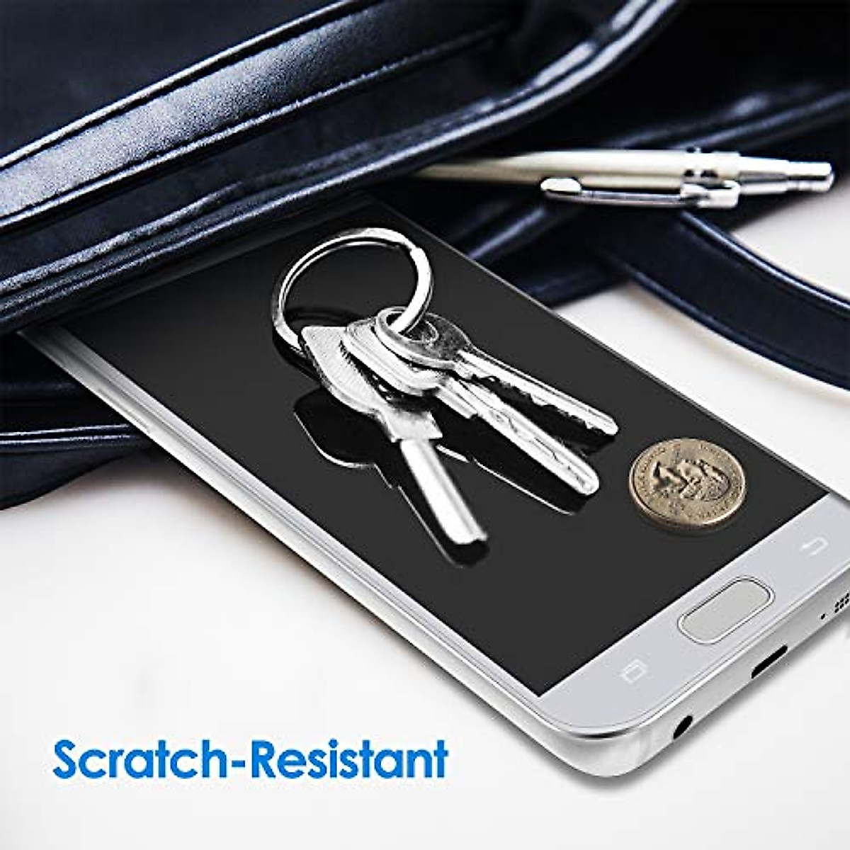 JETech Screen Protector for Samsung Galaxy S7 (NOT for S7 edge), TPU Ultra HD Film, Case Friendly, 2-Pack