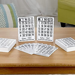 Regal Games - Classic Bingo Cards - 200 Count - 6.125” x 4.17” Cardstock - White