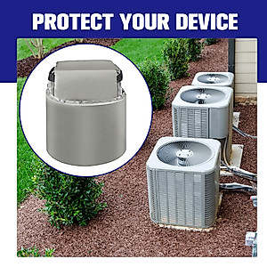 Pangda Air Conditioner Compressor Sound Blanket Heavy Duty Sound Blankets AC Compressor Blanket for Insulation Noise Reduction