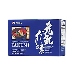 Umeken Takumi Stock Powder, No MSG Added, 26 Packets/Pack of 1