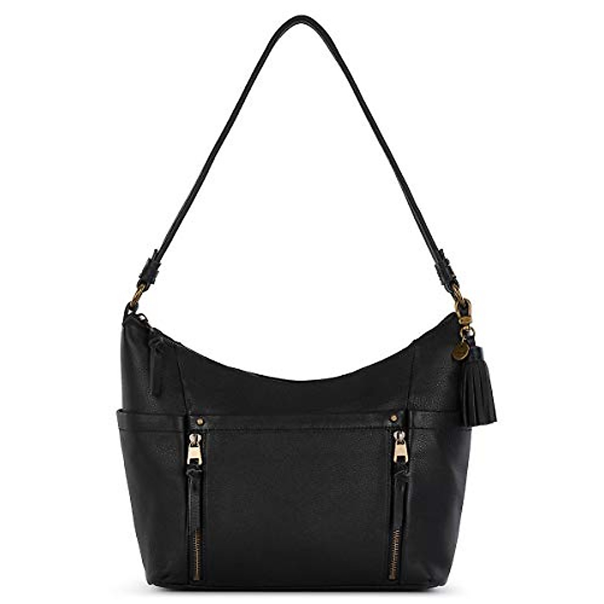 The Sak womens Women's Keira Leather Hobo Handbag by The Sak Collective, Black, One Size US