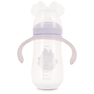 Disney Sippy Cups for Toddlers, Learner Sippy Cups for Kids with Pacifier, BPA-Free Trainer Cup with Handles, Leak-Proof Minnie Mouse and Mickey Mouse Sippy Cups, Perfect Unisex Gift for Children