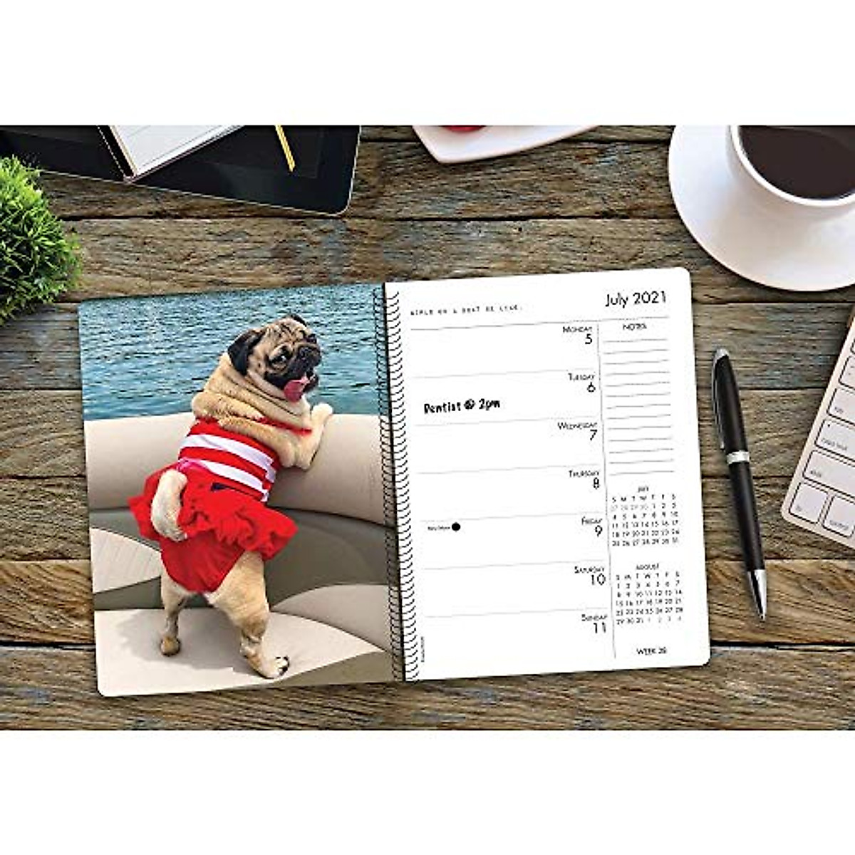 Doug the Pug 2021 Engagement Calendar (Dog Breed Calendar)