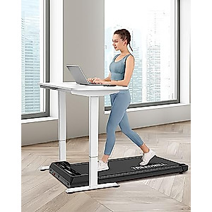 Walking Pad Treadmill Under Desk for Home/Office, Portable Walking Treadmill 2.25HP, Walking Jogging Machine Remote Control with 265 lbs Weight Capacity