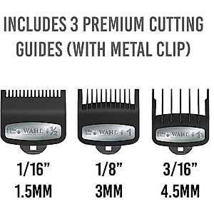 Wahl Professional - 5-Star Series Cordless Senior #8504-400 - 70 Minute Run Time - Includes Weighted Cordless Clipper Charging Stand #3801 - for Professional Barbers and Stylists