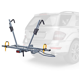 Capstone Car Racks and Bicycle Accessories Elite 2.0 Hitch Rack for 2 Bikes, Gray