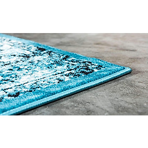 Unique Loom Imperial Collection (2' 0 x 3' 0 Rectangular, Turquoise/ Ivory)