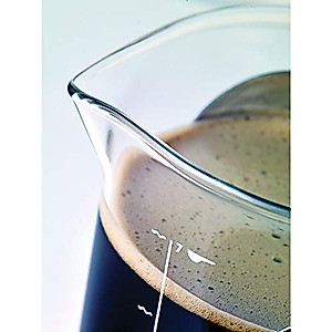 Aerolatte Universal Borosilicate Glass Replacement Carafe For French Press Coffee Makers, 5-Cup, 20-Ounce Capacity (20 oz, 600 ml)