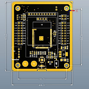 ESP-32F Development Board IoT Control Module Compatible with Bluetooth and WiFi Ultra-Low Power Consumption Dual Core Serial Adapter Communication 1.44inch(OLED Screen)