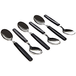 Victorinox Swiss Classic, Table Set, Set of 24, Extra Sharp Blade, Wavy Edge, 11 cm, Stainless Steel, Black