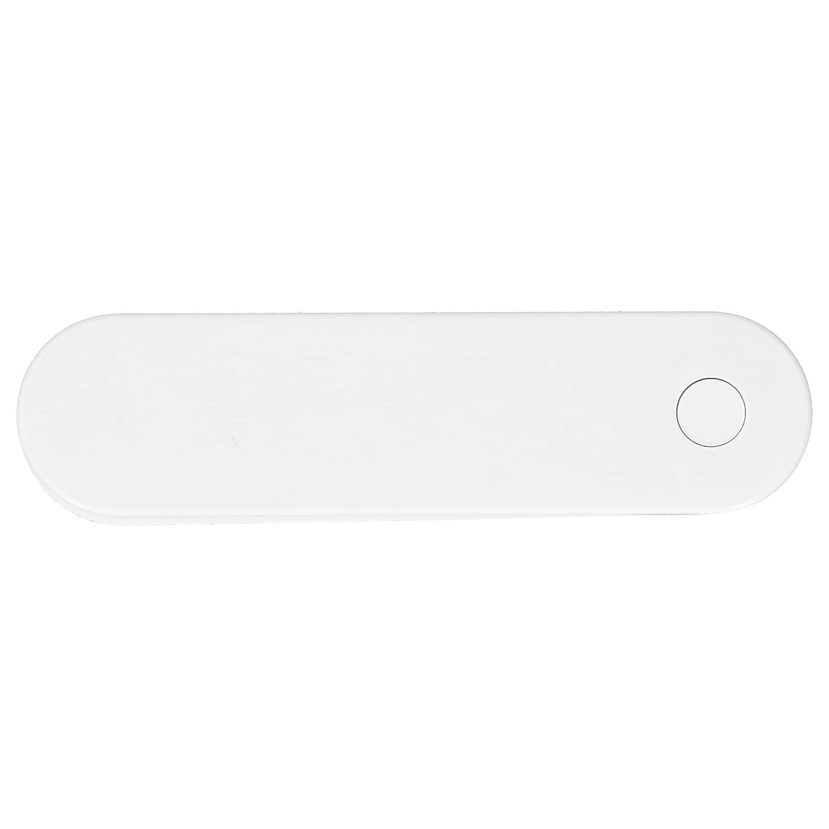 GLOGLOW Cotton Swabs Holder, Portable Cotton Swab Slim Case Mini Travel Swab Case for Organizing 5.3 x 1.4 x 0.9in(white)